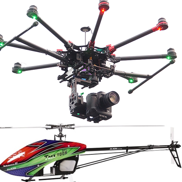 Drone Professionale Droni con sensori gimbal e accessori - Horus Dynamics